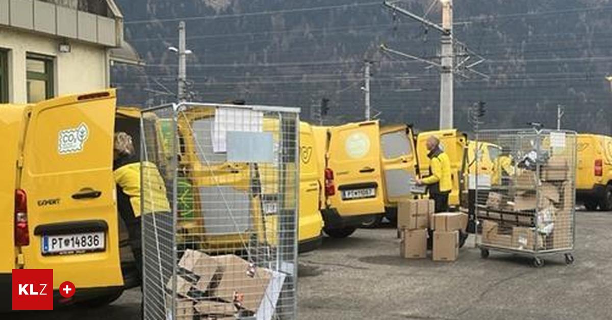 Abermillionen Pakete werden jährlich allein in Kärnten ausgeliefert