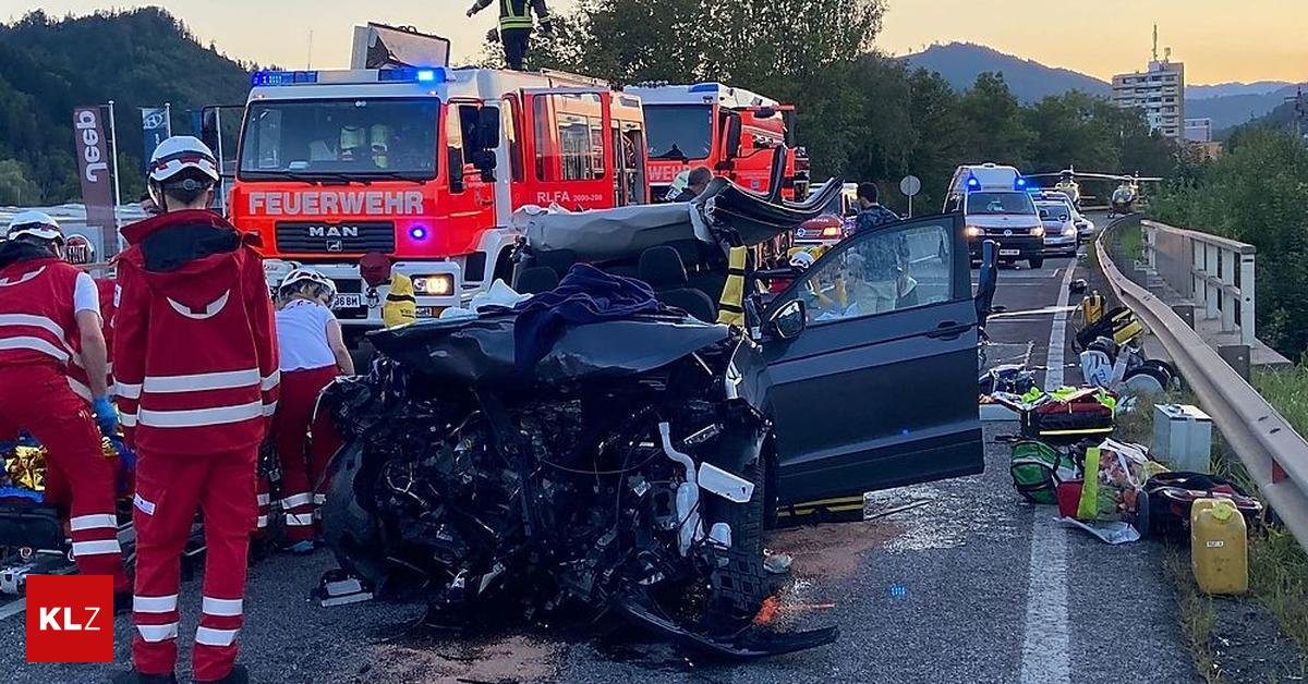 Zwei Hubschrauber im Einsatz: Fünf Verletzte bei Unfall in Kapfenberg: Schwangere ins Spital ...