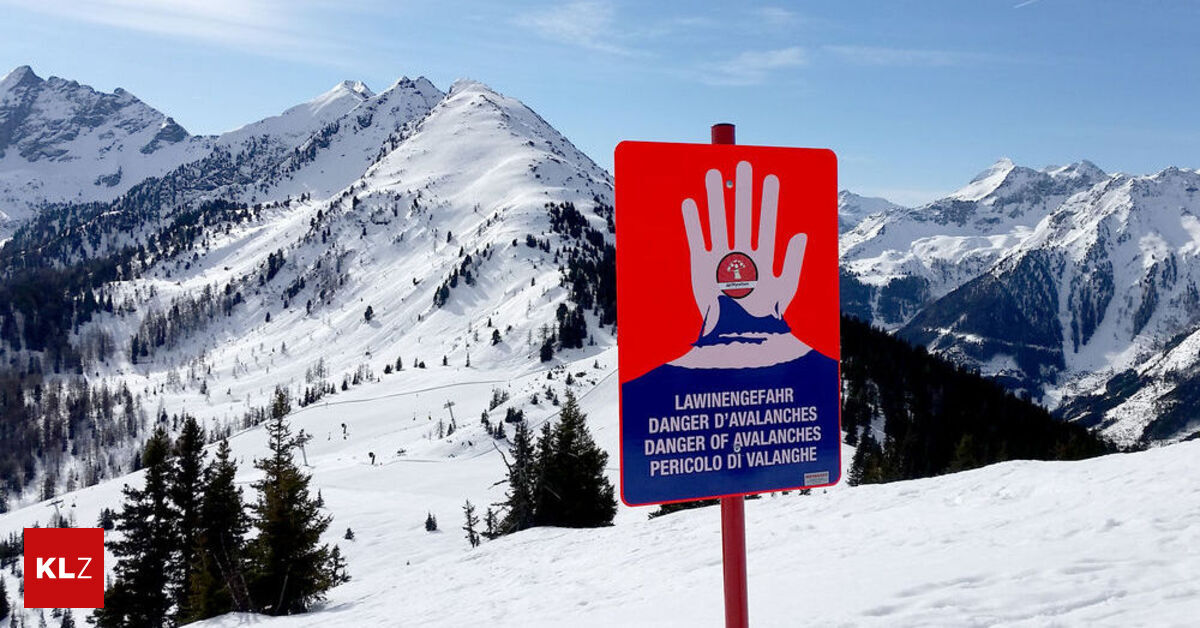 Lech am Arlberg: Lawine riss zwei junge Skifahrer mit