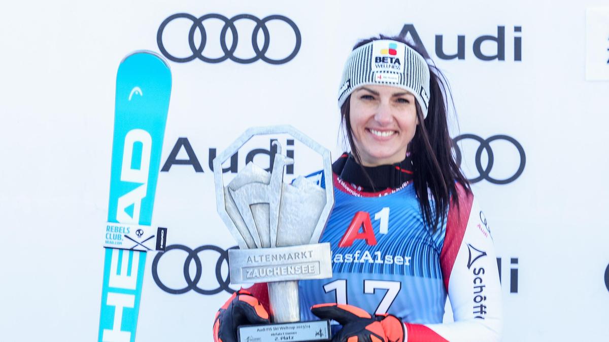 Platz zwei in Zauchensee: Stephanie Venier jubelte mit Freund Christian ...