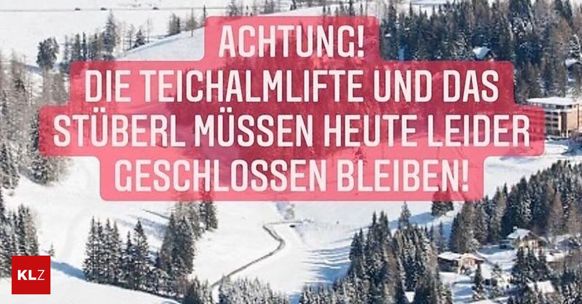 Teichalmlifte: Update: Stüberl und Zauberteppiche haben am Wochenende ...