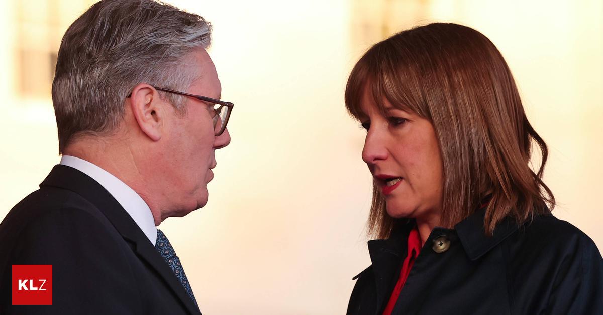 Großbritannien: Nach Tränenausbruch von Rachel Reeves: Starmer stellt ...