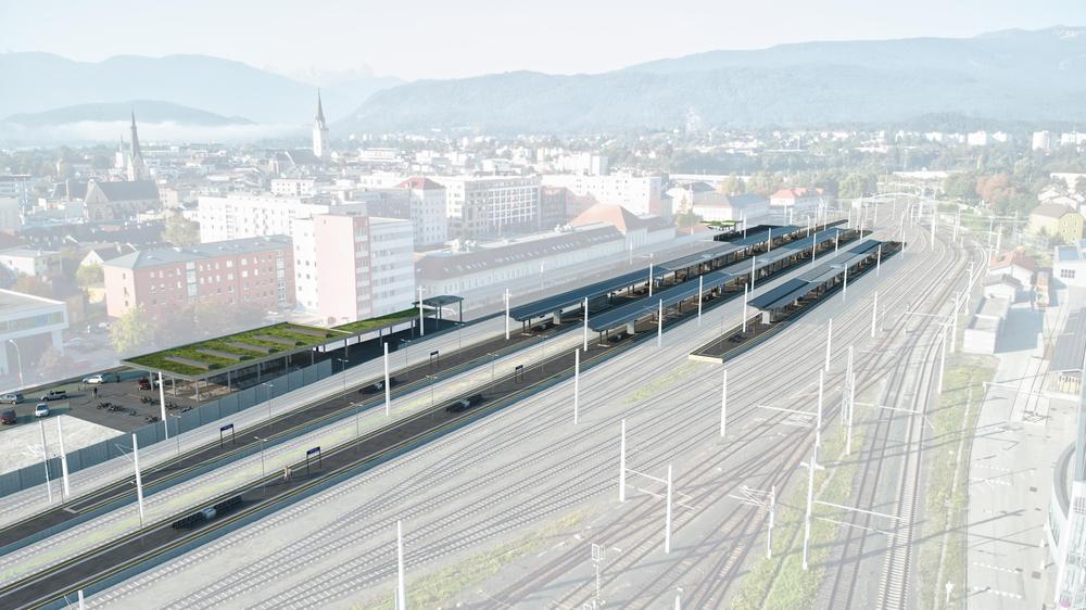 Villach: Baustart für Modernisierung des Hauptbahnhofs