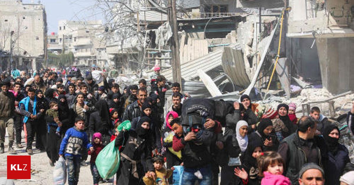 Große Flucht in Syrien: Hunderttausende Zivilisten fliehen aus ...