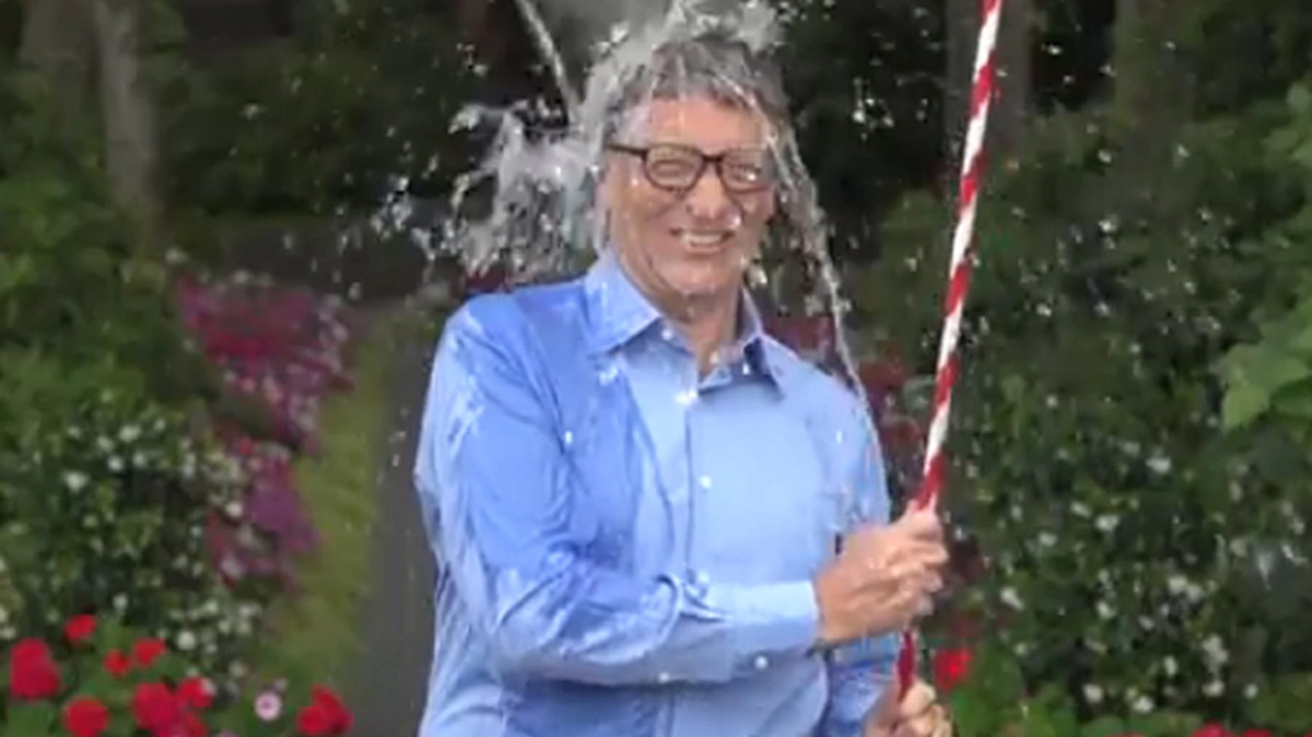 "Ice Bucket Challenge": Bill Gates nahm Zuckerbergs Herausforderung an