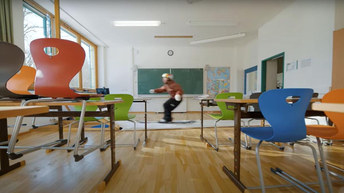 Spektakuläres Video: Freestyler Matej Svancer bahnt sich auf Skiern den ...