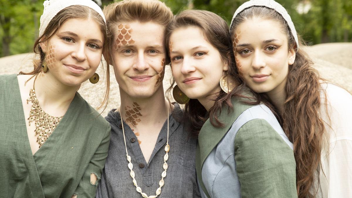 "Robbe an Delfin": Fast wie Profis: Schüler der Dreihackengasse bringen ...