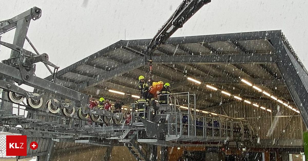 Mariazeller Bürgeralpe: Schwerer Unfall bei Seilbahn-Revision