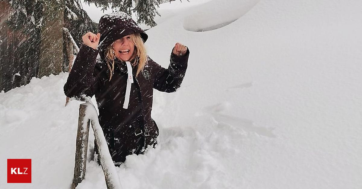 Mit Tochter am Berg: Freunde befreiten Iva Schell aus der Schneefalle