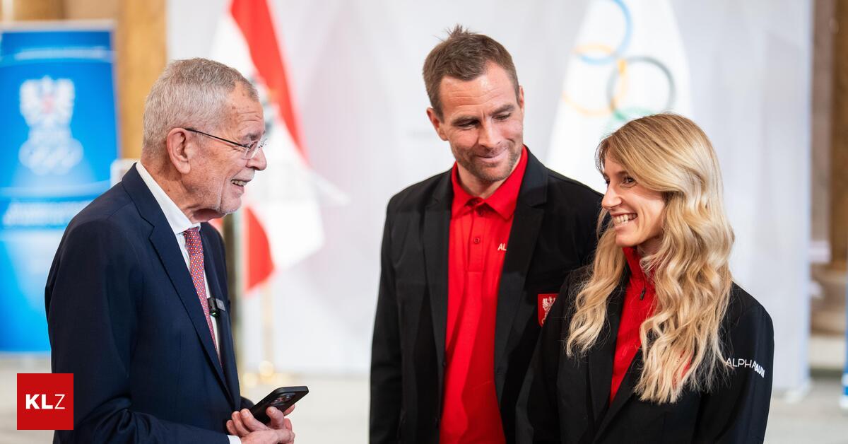 Winterspiele: Alexander Van der Bellen vereidigte Österreichs Team