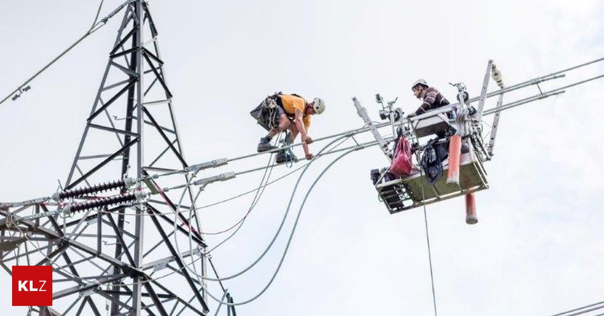 90 Millionen Euro-Projekt: 110-kV-Leitung in Mittelkärnten: Kärnten ...