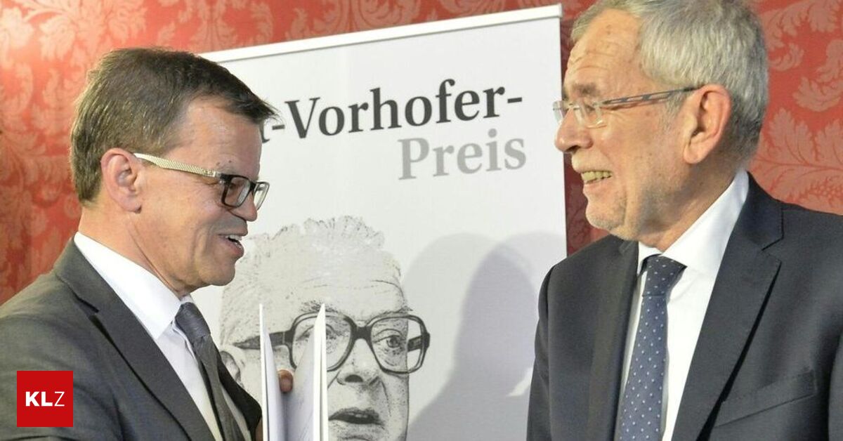 Vorhofer-Preisträger Manfred Perterer: "Wir müssen die Dinge so nennen ...