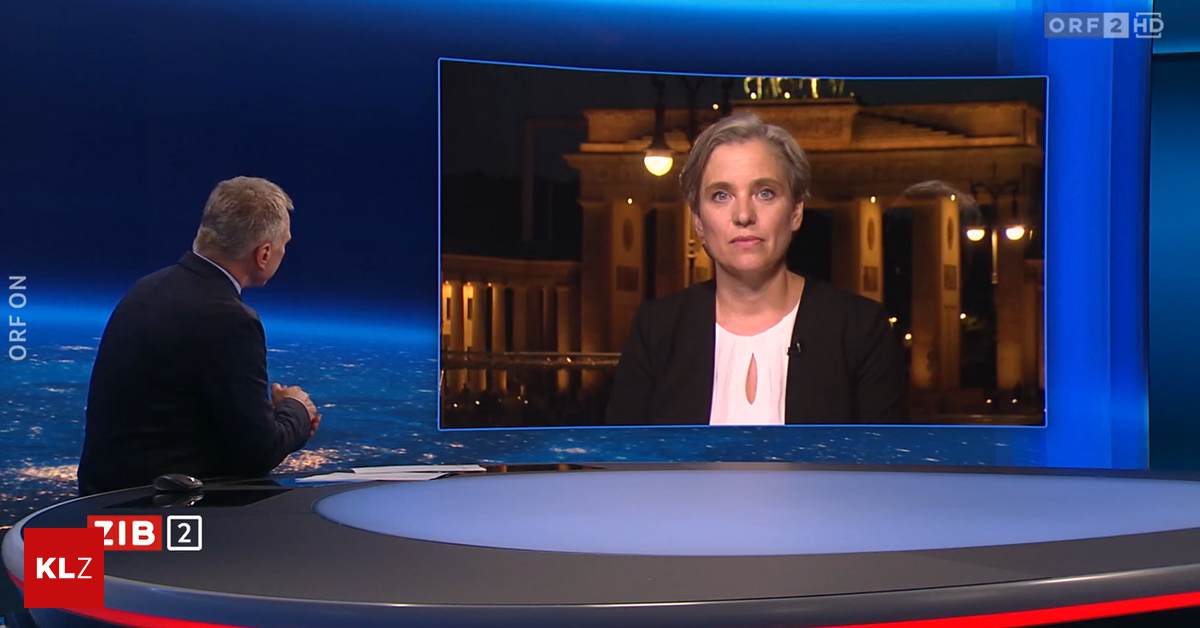 In der ZiB 2: Nahost-Expertin Bente Scheller über den US-Friedensplan ...