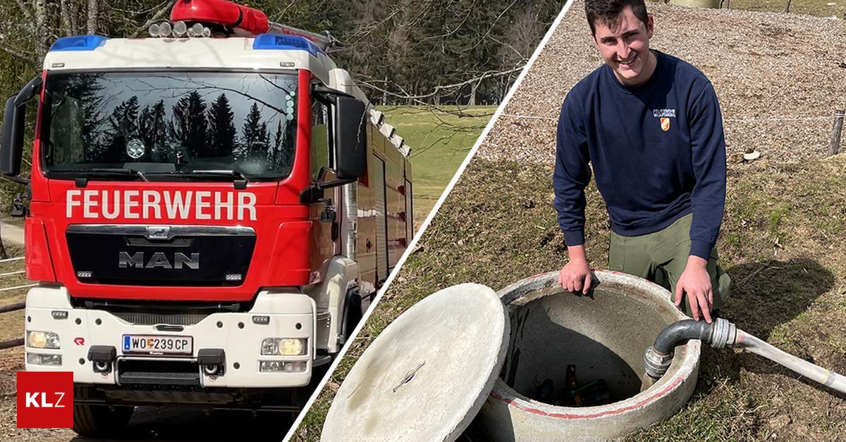Extreme Trockenheit: FF Wolfsberg: "Haben heuer schon rund 300.000 Liter Wasser transportiert"