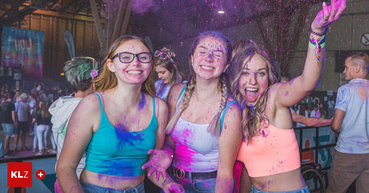 Holi-Festival auf der Messe: So bunt, laut und fröhlich wurde in Graz ...