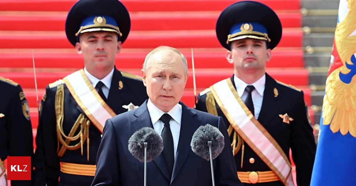 Aufstand der Söldner-Armee: Putin: Wagner-Gruppe war komplett vom Staat ...