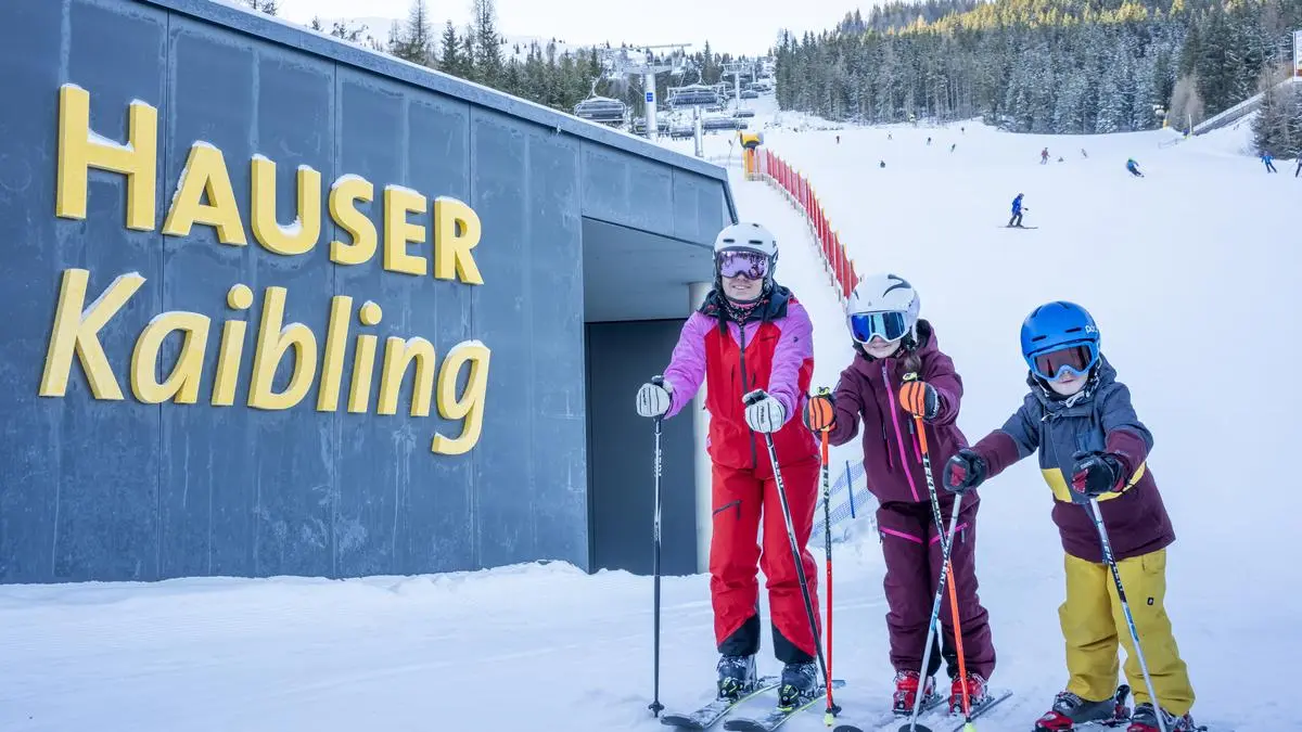 Skiausflug : Drei Pistenflitzer und ein Traumskitagerl auf dem Hauser ...