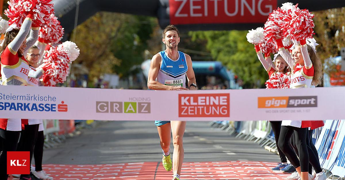 Graz Marathon: Markus Hartinger war in Graz gleich doppelter Sieger