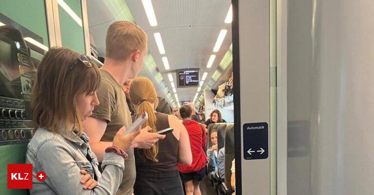 ÖBB-Zug musste in Udine wegen Überfüllung polizeilich geräumt werden