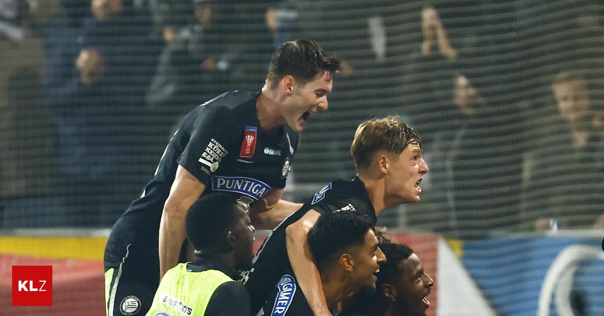 GAK - Sturm 2:3: Bryan Teixeiras erstes Sturm-Tor entscheidet das 199 ...