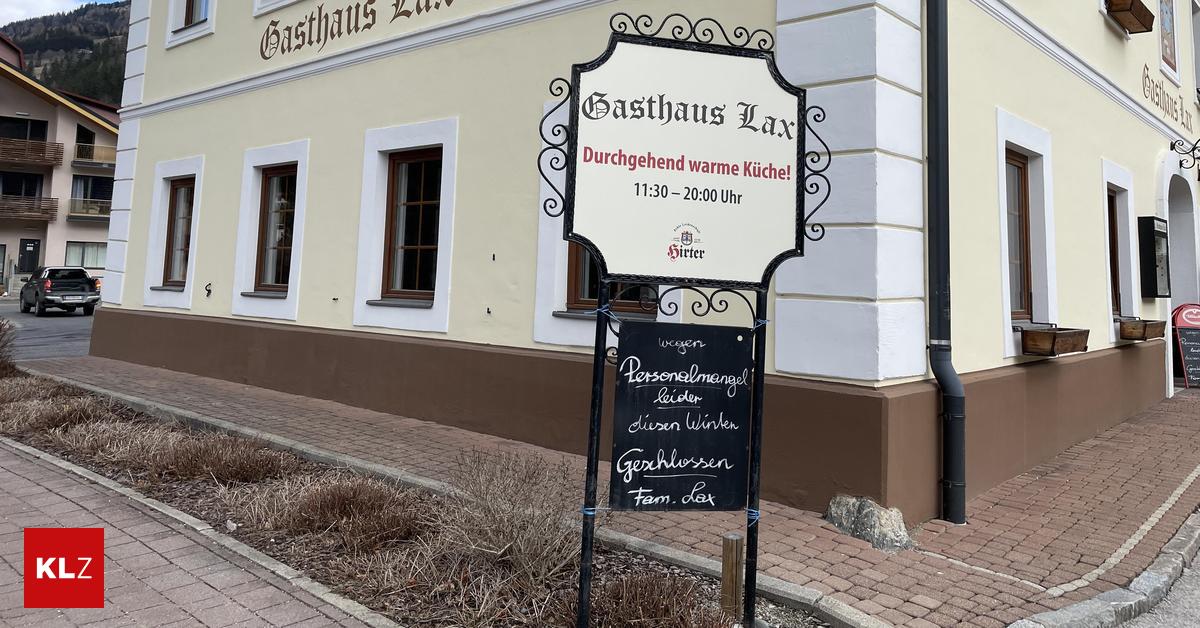 Personal fehlt : Einige Lokale mussten sogar schließen