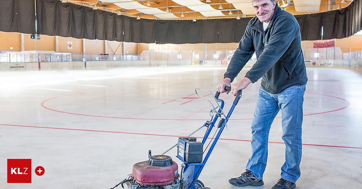 Wolfsberg: Im Tal kann man schon übers Eis schlittern