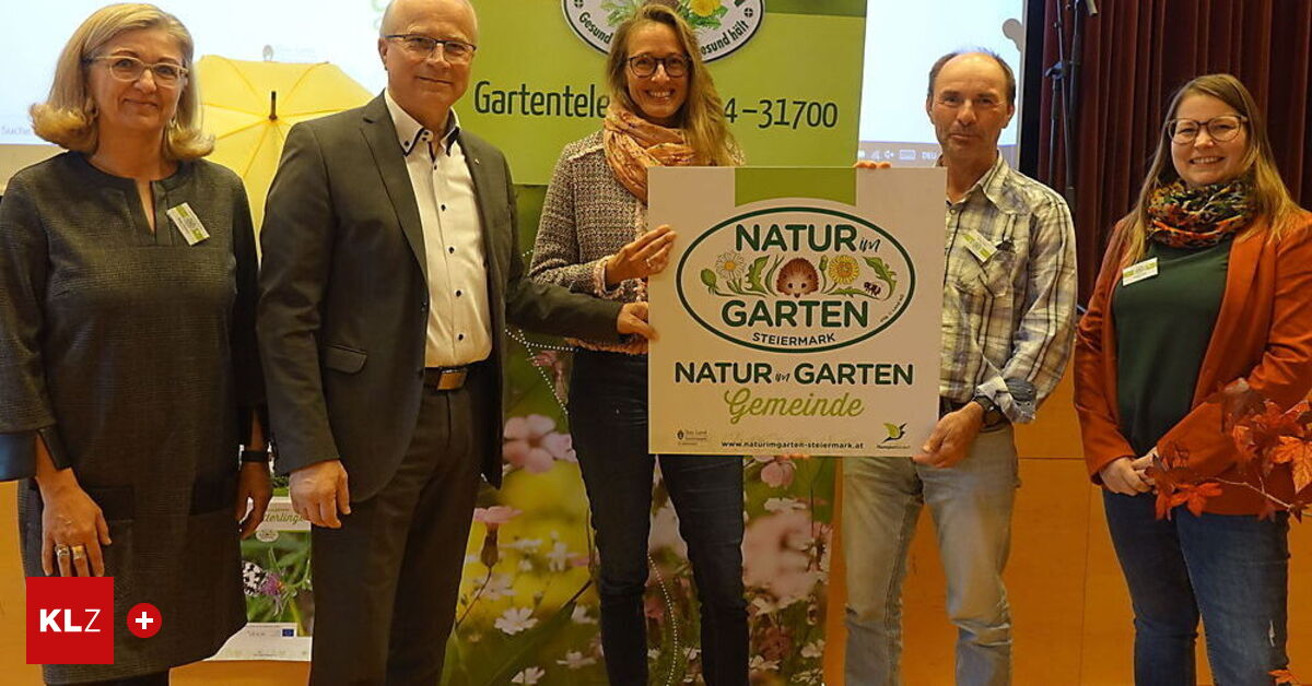 Fernitz-Mellach: Fernitz-Mellach wurde als "Natur im Garten"-Gemeinde ...