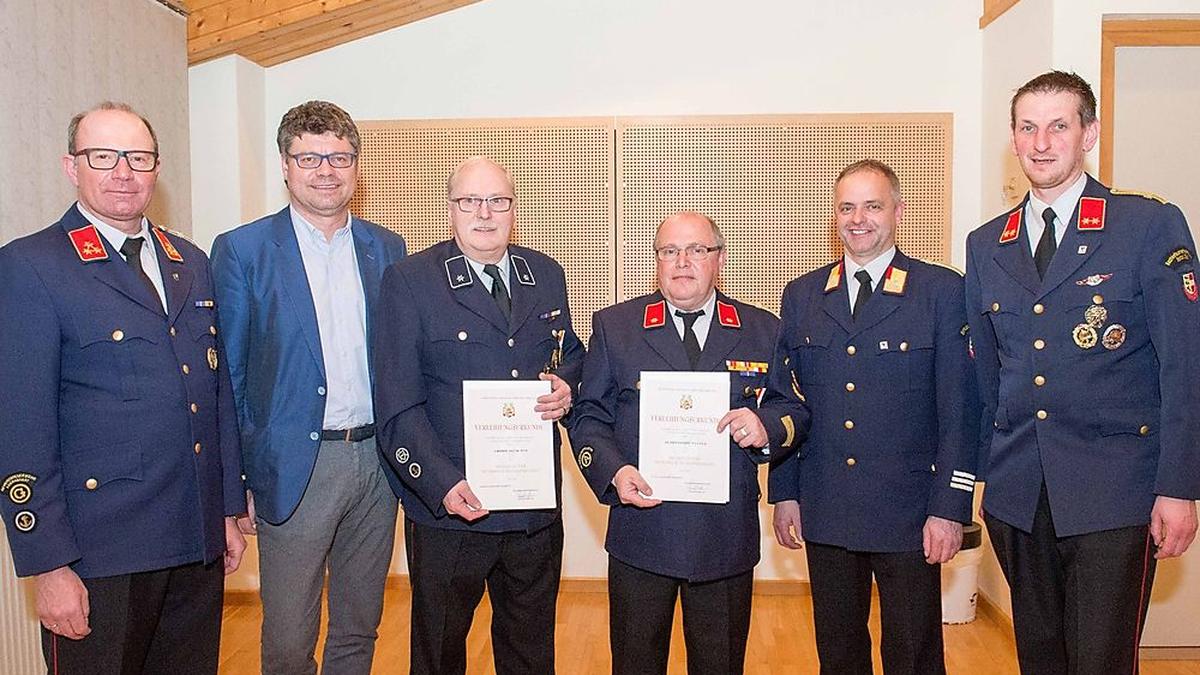 Spittal: Goldene Medaille für 50 Jahre im Dienst der Feuerwehr