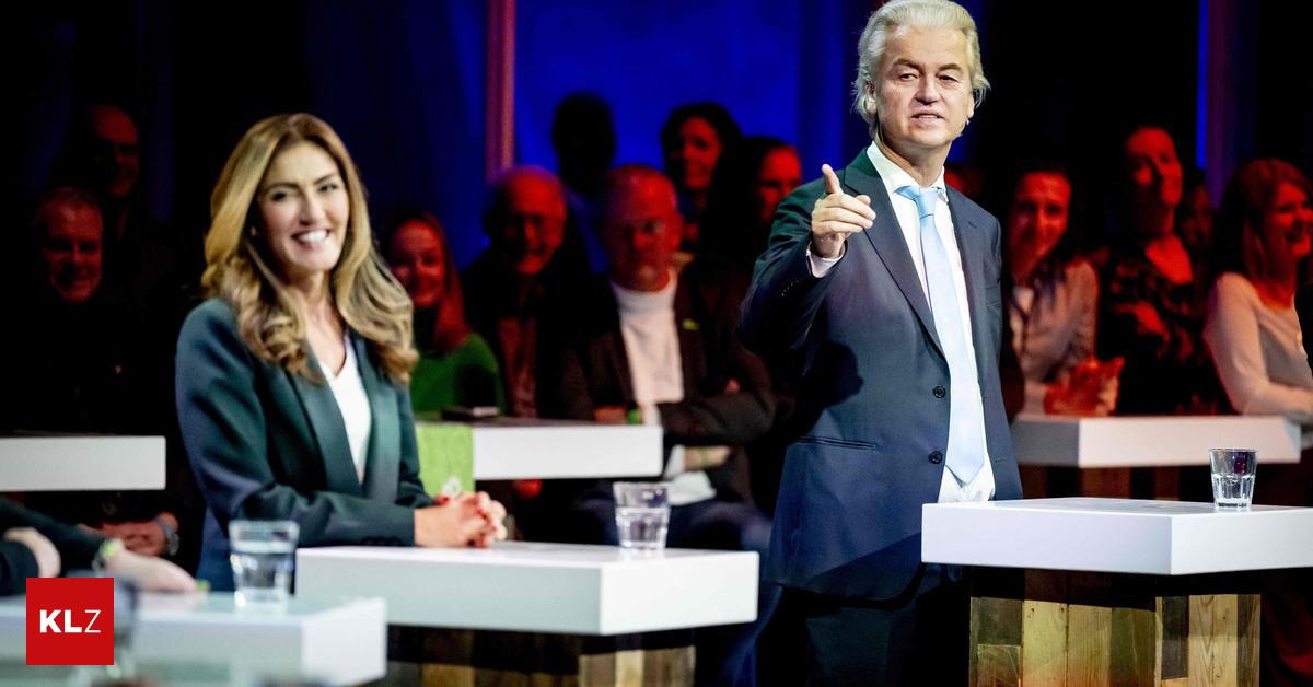 Rechtspopulist holt auf: Umfragen sehen Gewinne für Geert Wilders bei ... Rechtspopulist holt auf: Umfragen sehen Gewinne für Geert Wilders bei ...