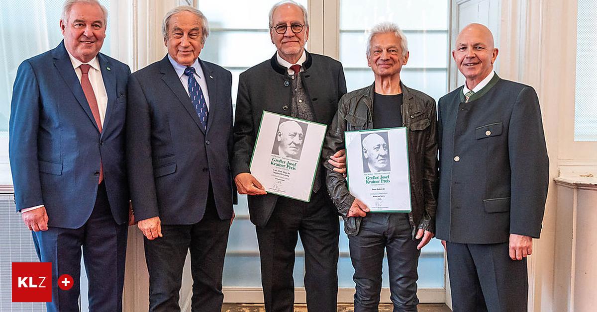 Ausgezeichnet: Großer Josef Krainer-Preis für Boris Bukowski und Manfred Prisching