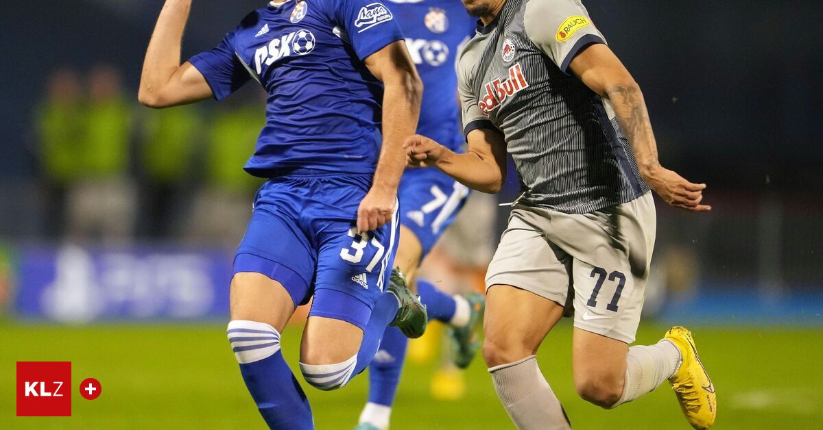Dinamo Zagreb – Salzburg 1:1: Bullen bleiben auch im vierten Champions ...