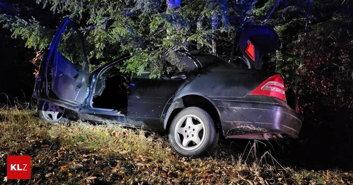 Da staunten die Helfer: Alkolenker schlief nach Unfall am Fahrersitz