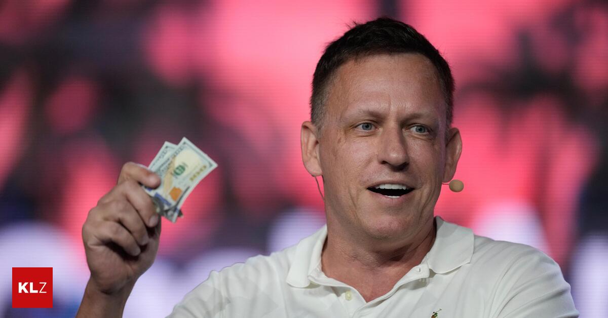 Der Scheinwerfer: Peter Thiel und das Ende der Kunst