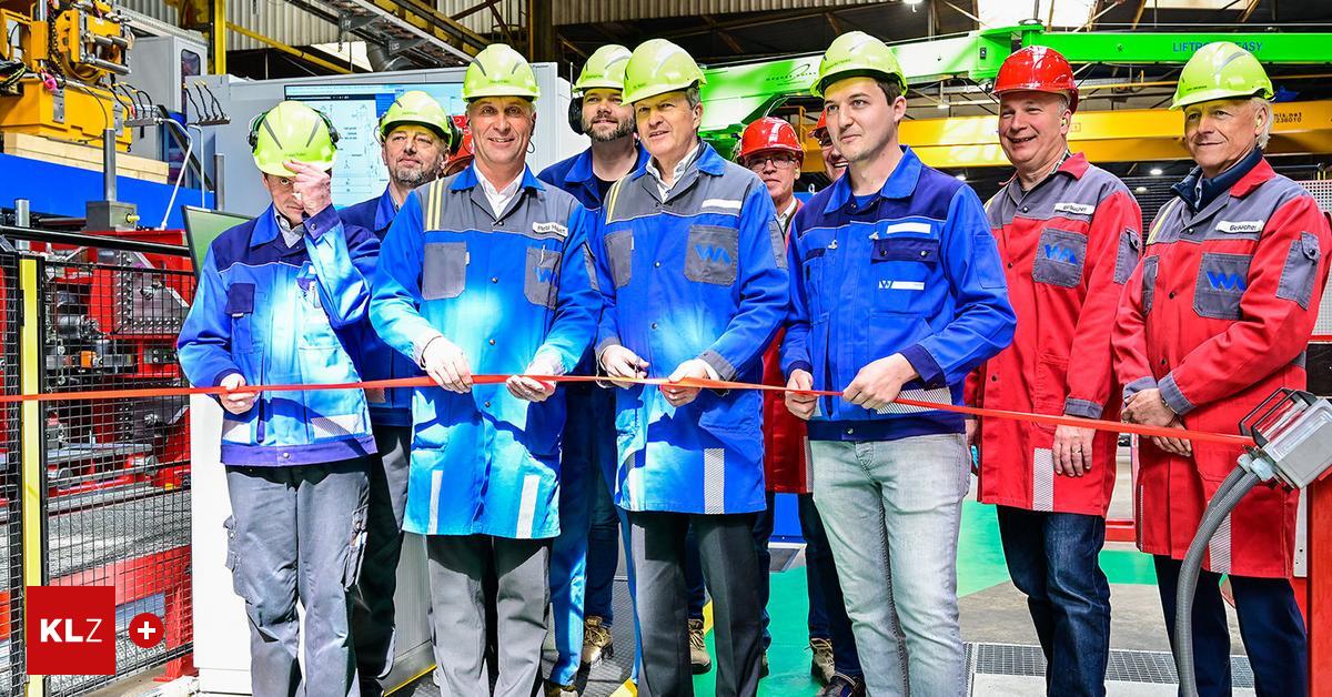 13 Millionen Euro investiert: Wuppermann eröffnet neue Profilieranlage