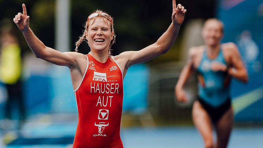 European Games: Triathletin Julia Hauser holt bei Sekundenkrimi Silber in Polen