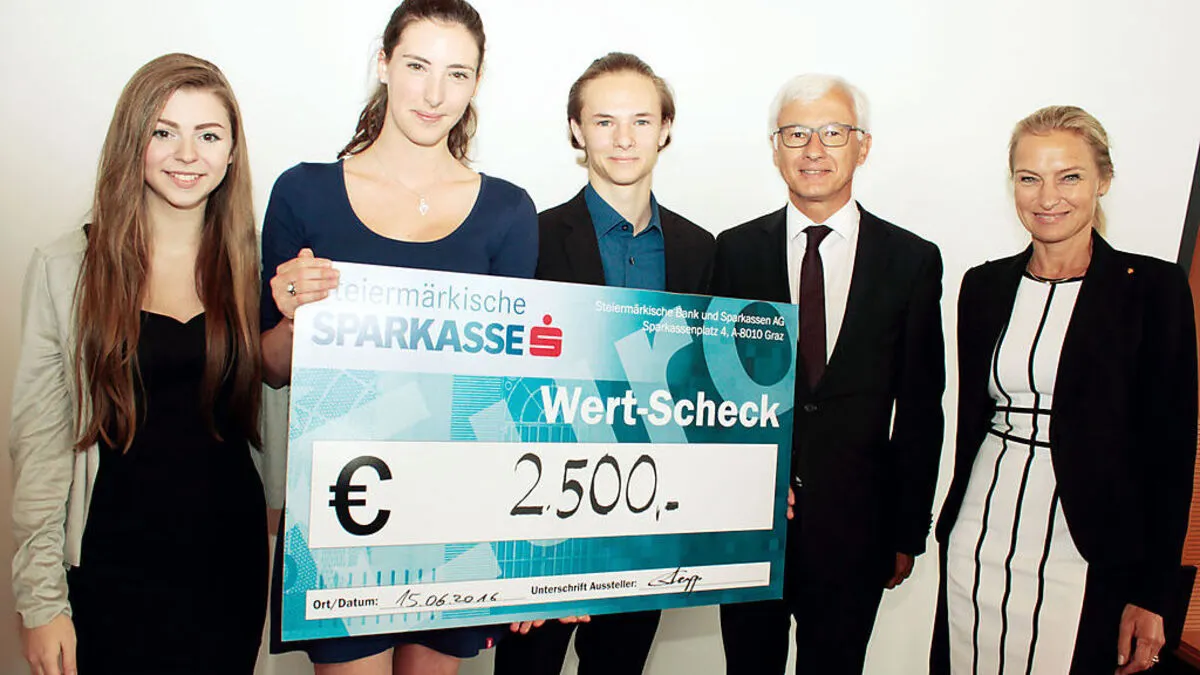 Start!Up Schule: Team der HTL Weiz gewinnt mit Unternehmensidee