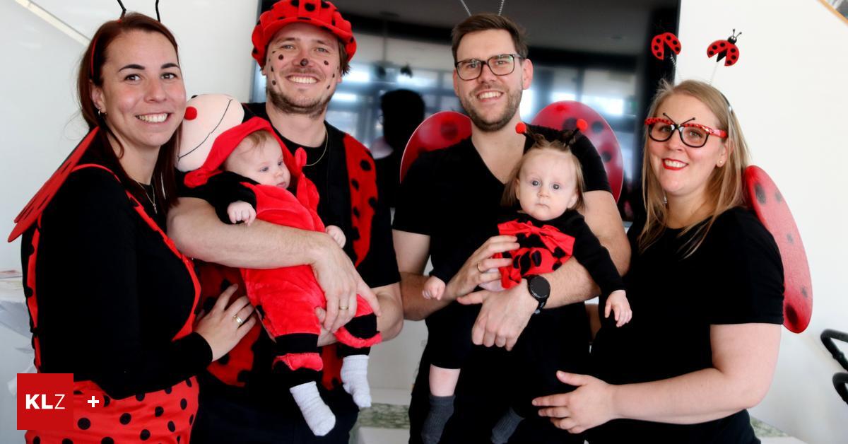 In St. Kanzian : Viele kreative Kostüme beim zehnten Kindermaskenball