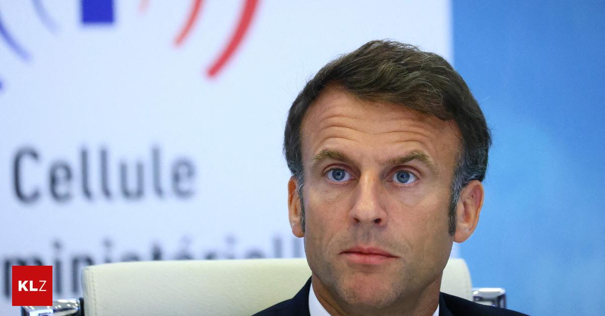 Nach Tod von 17-Jährigem: Macron sagt Staatsbesuch in Deutschland wegen ... Nach Tod von 17-Jährigem: Macron sagt Staatsbesuch in Deutschland wegen ...