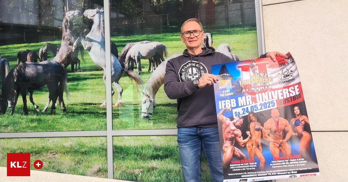 Walter Stückler holt Elite-Bodybuilding-Bewerb in die Steiermark