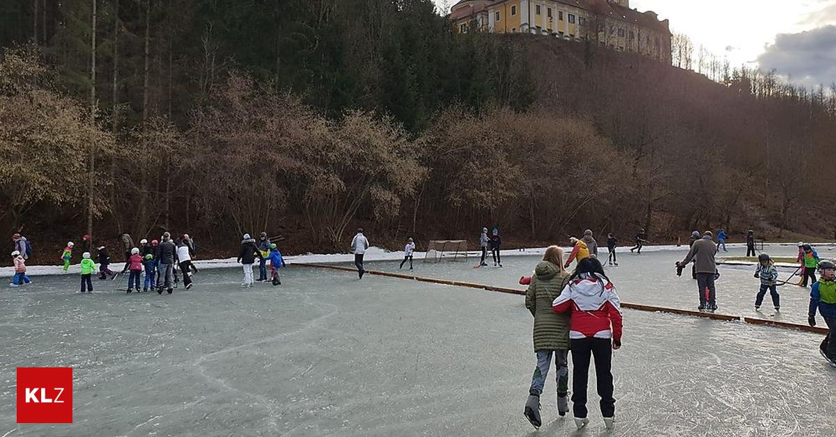 Endlich kalt genug: Ab heute kann man in Mariatrost eislaufen