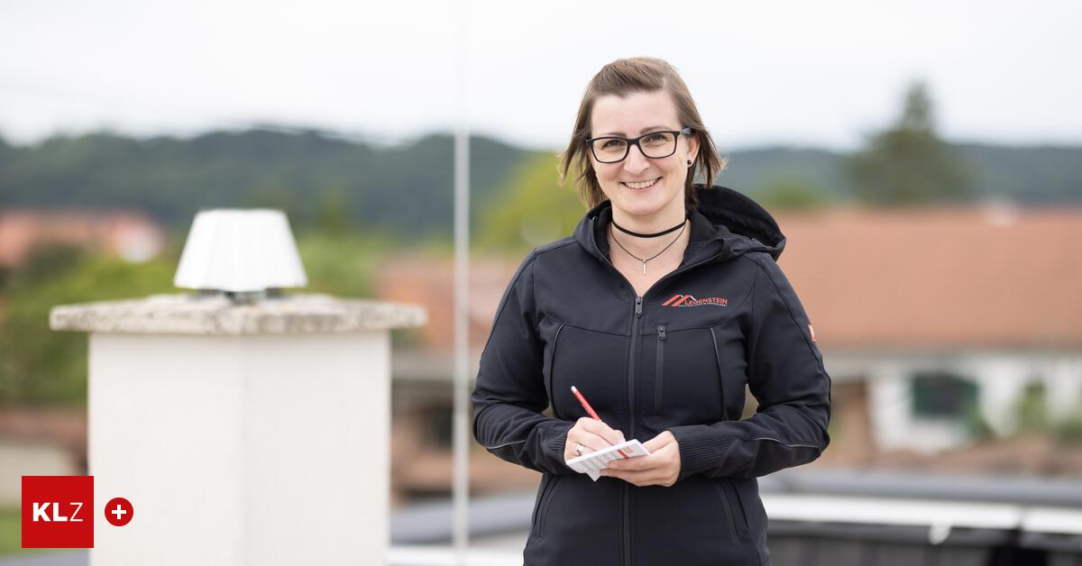 Marianne Legenstein übernahm nach dem Tod ihres Mannes Dachdeckerfirma