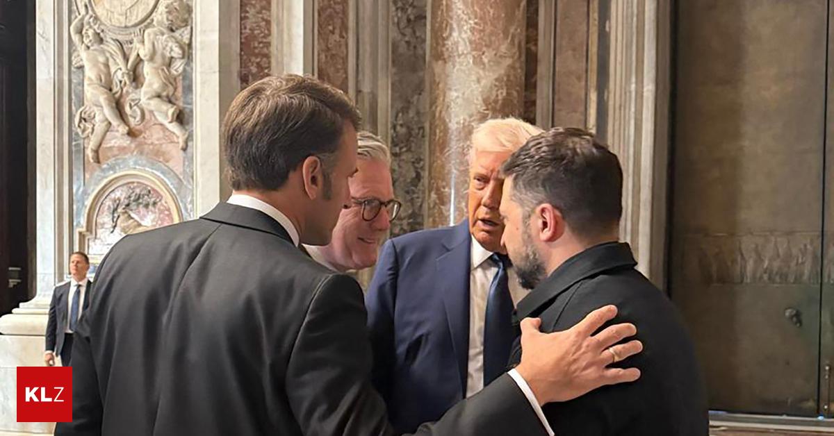 Trump droht Putin mit Sanktionen nach Treffen mit Selenskyj