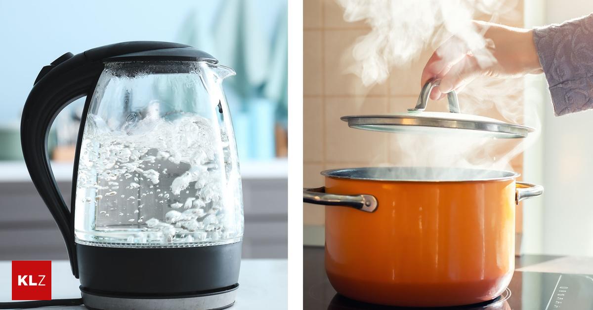 Gute Frage: Was ist sparsamer: Wasserkocher oder Wasser kochen?