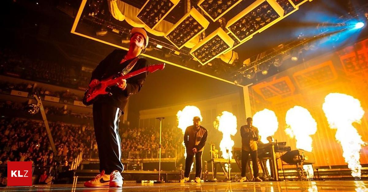 Bruno Mars in der Stadthalle: Bruno servierte Wien eine brandheiße 24 ...