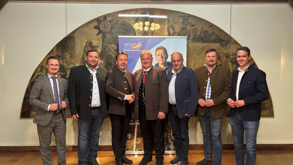 Villach Land: Maximilian Lindner als Bezirksparteiobmann wiedergewählt