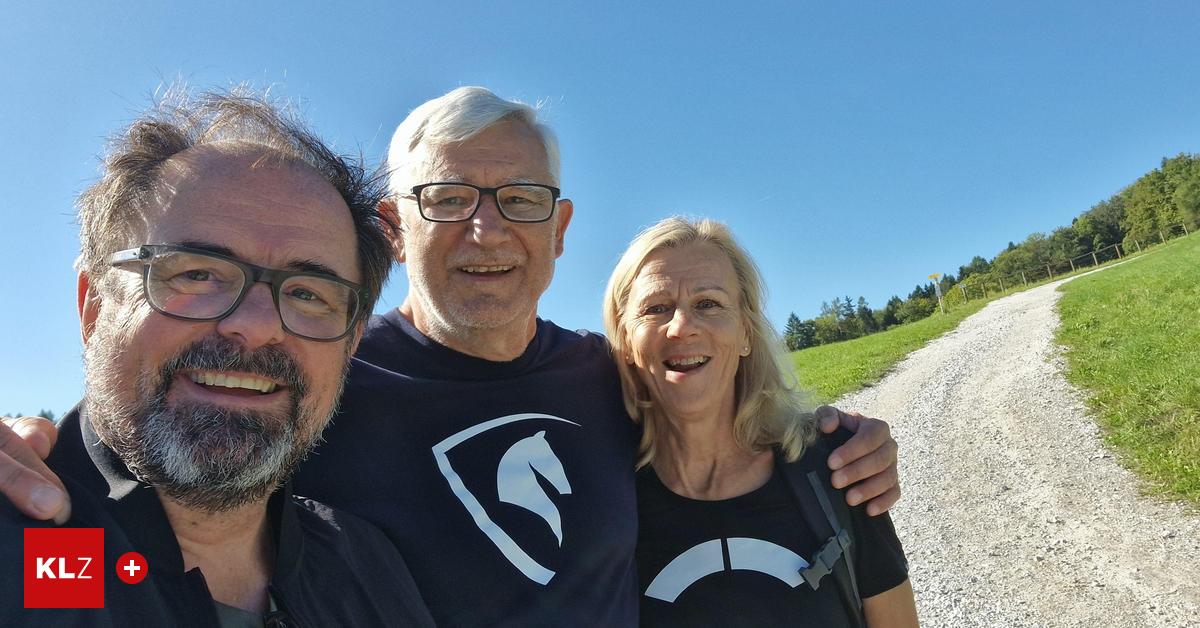 Spaziergang mit Alfred Gert zur „Mutterkirche“ in Piber