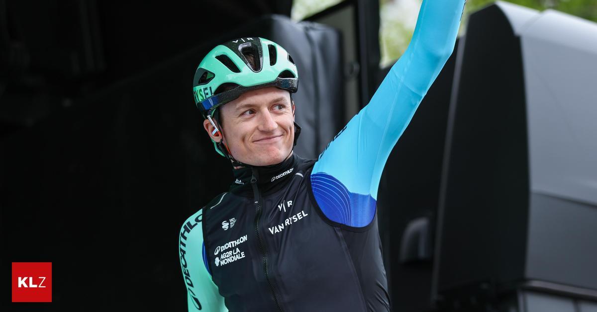 Tour de Suisse: Felix Gall als Dritter der Königsetappe „glücklich“