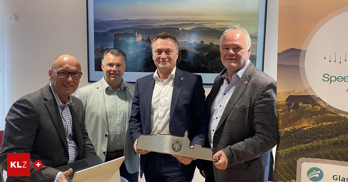 In Riegersburg treibt Speed Connect den Breitbandausbau voran