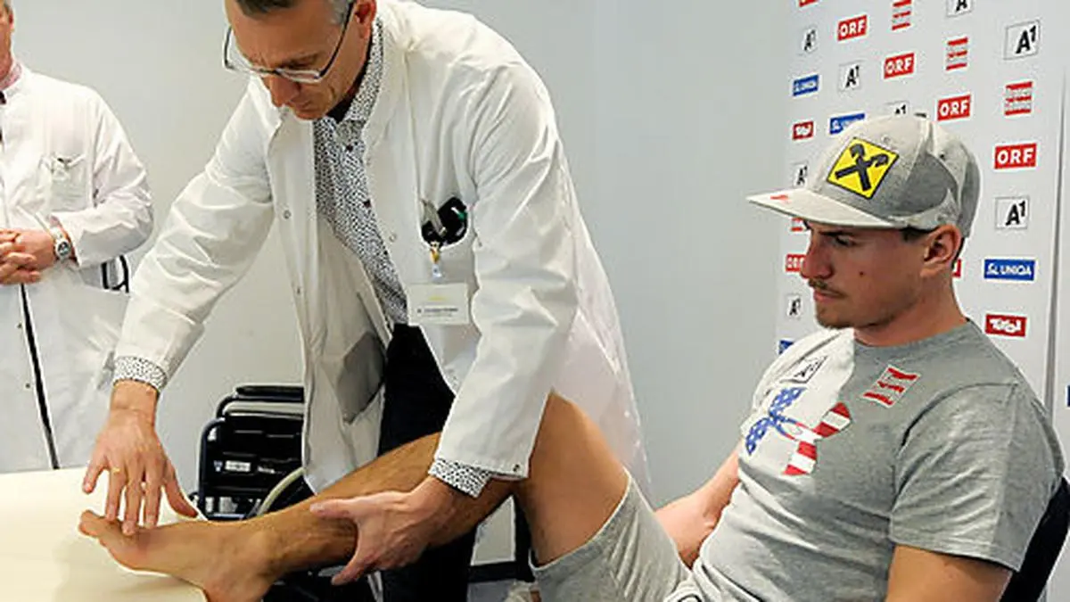 Ski alpin: Max Franz: "Habe gedacht, es ist schlimmer"