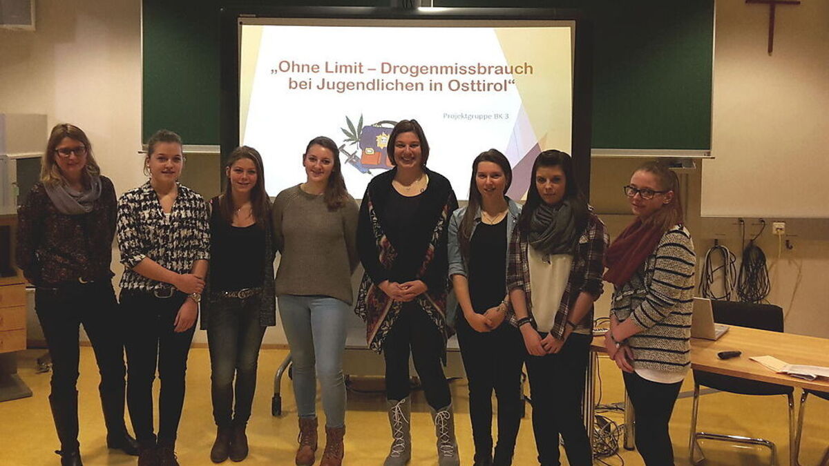 Lienz: "Ohne Limit": Berufsschüler auf Tuchfühlung mit dem Thema Drogen
